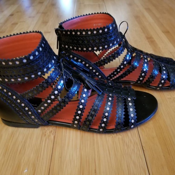 Santoni | Shoes | Leather Sandals Size 9 Made In Italy Santoni | Poshmark